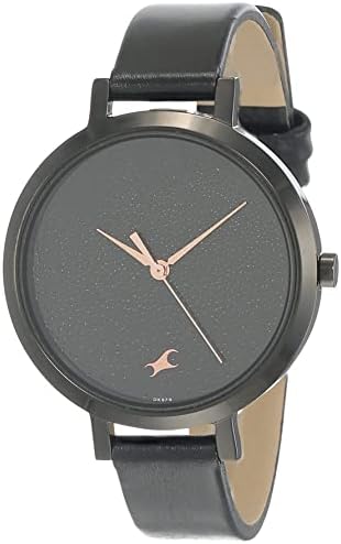 Fastrack Women Leather Analog White Dial Watch-6233Sl01, Band Color ...