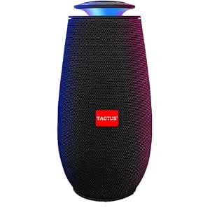 TACTUS - Wireless Portable Bluetooth Speaker with Mic 10 watt - Black ...