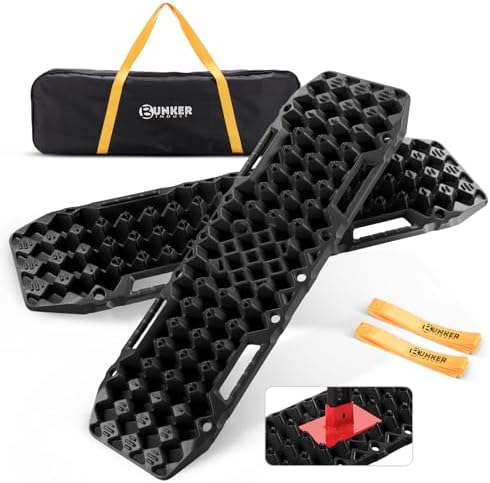 Amazon.com: OULEME Off-Road Traction Boards with Jack Lift Base ...