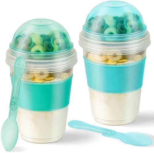 Amazon.com: Joie Yogurt On The Go Portable Cup with Snap-On Spoon ...