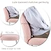 Amazon.com: Qusaphy Big Size Vanity Chair with Back for Makeup Room ...