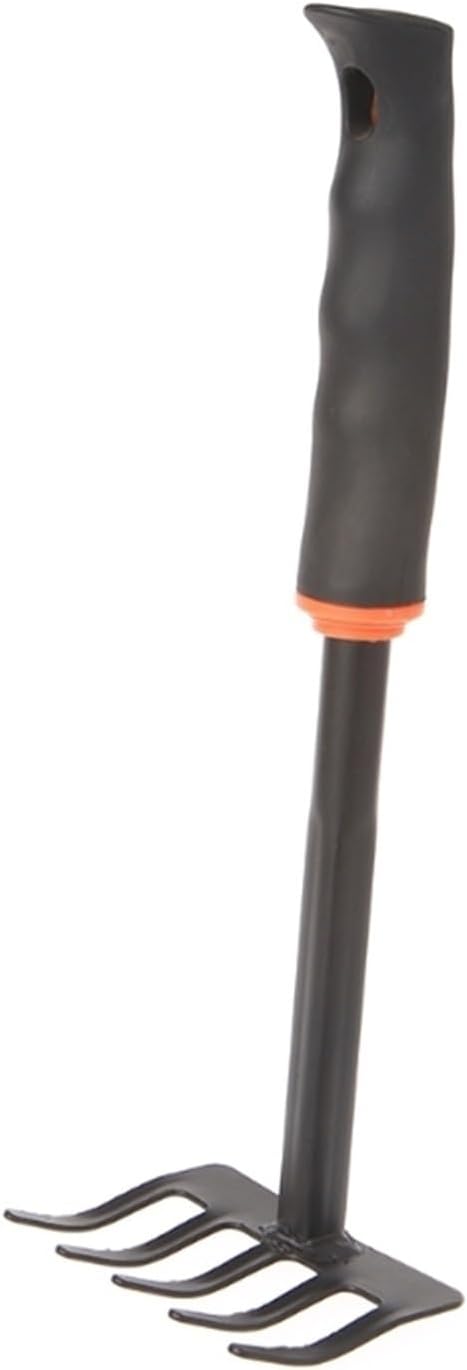 Amazon.com : MENFEZ Rakes, Portable Digging Tool Mini Steel Rake for ...