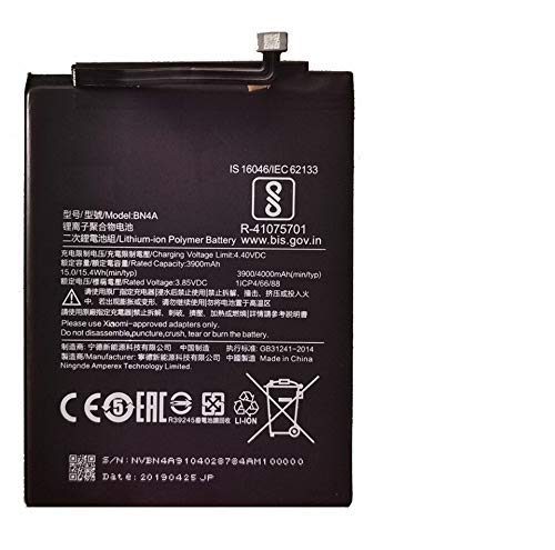SwonRoom OEM Compatible Mobile Battery for MI BN4A Xiaomi Redmi Note 7 ...