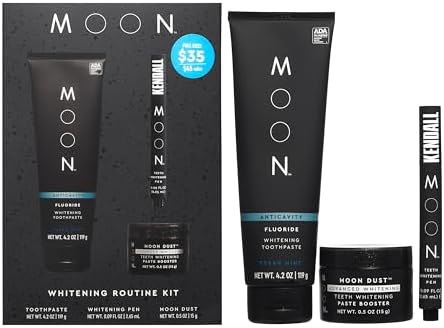Amazon.com: MOON Teeth Whitening Routine Kit to Brighten Your Smile ...