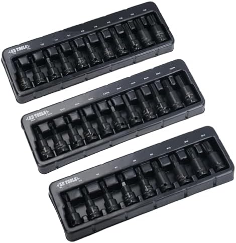 AB Tools 3/8in Drive Impacted Impact Shallow Hex Allen Torx Star ...