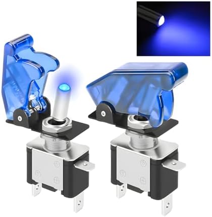 Amazon.com: Mandark 2PCS Car Rocker Toggle Switch, 24V 20A LED ...