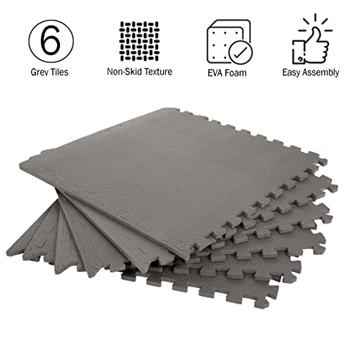 Snapklik.com : Foam Mat Floor Tiles, Interlocking EVA Foam Padding By ...