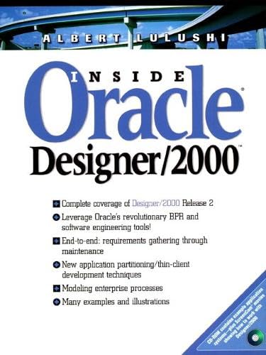 Inside Oracle Designer/2000: 9780138497538: Computer Science Books ...