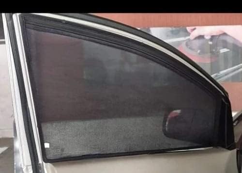 DS ENTERPRISE Car Window Magnetic/Zipper Sun Shade/Curtain for Skoda ...