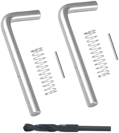 Amazon.com: 2 Packs Upgraded Stainless Steel Trailer Gate Spring Latch ...