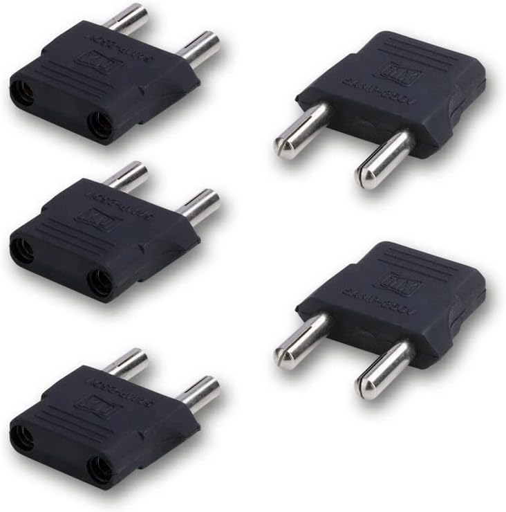 MX World Conversion (Moulded Round 2 Pin Round 4Mm Plug) Europe to ...