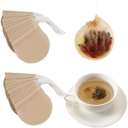600 Pcs Tea Bags for Loose Tea, Disposable Tea Bags with Drawstring ...