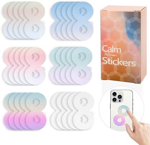 Amazon.com: Ainrvteers Calm Stickers for Anxiety Sensory Stickers Anti ...
