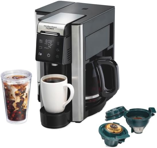Amazon.com: Hamilton Beach FlexBrew Advanced 5-in-1 Programmable 12 Cup ...