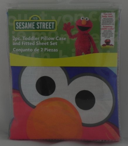 Amazon.com: Elmo 2-Piece Toddler Fitted Sheet Set : Baby