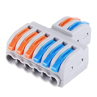 Lever Wire Connectors, Quick Wiring Cable Connector Push-in Conductor ...