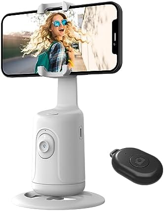 Amazon.com: Auto Face Tracking Tripod, 360° Rotation Face Body Phone ...