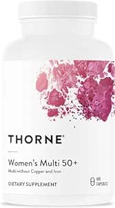 Thorne Women's Multi 50+ Multivitamin Capsules, 180 Count : Amazon.in ...