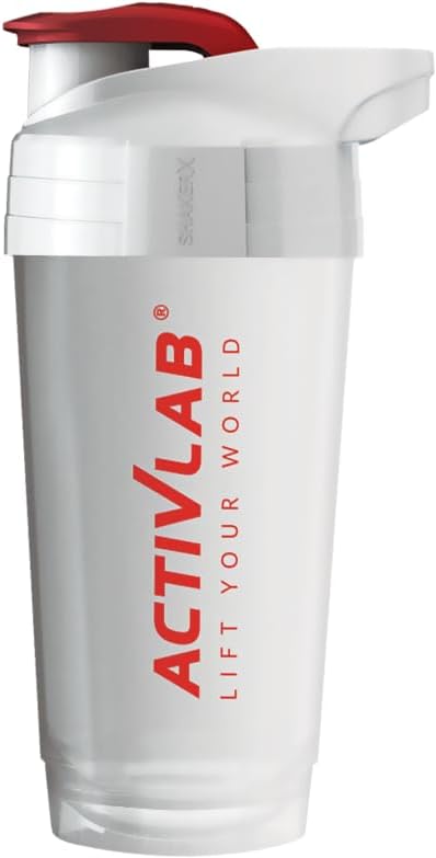 Activlab Shaker PRO 700 ml White-Red, Professional Shaker for Protein ...