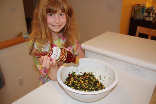How To Make The Best Black Bean Salad In The World!! (Cooking for kids ...