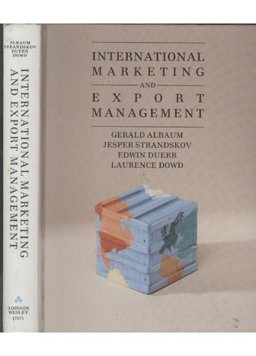 International Marketing and Export Management (International Business ...