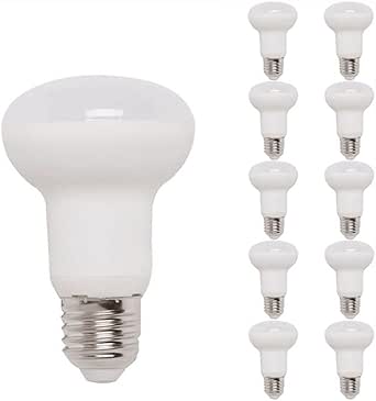 R63 Reflector E27 LED Bulb, Dimmable R63 Spotlight Bulbs, 850Lm,8W ...