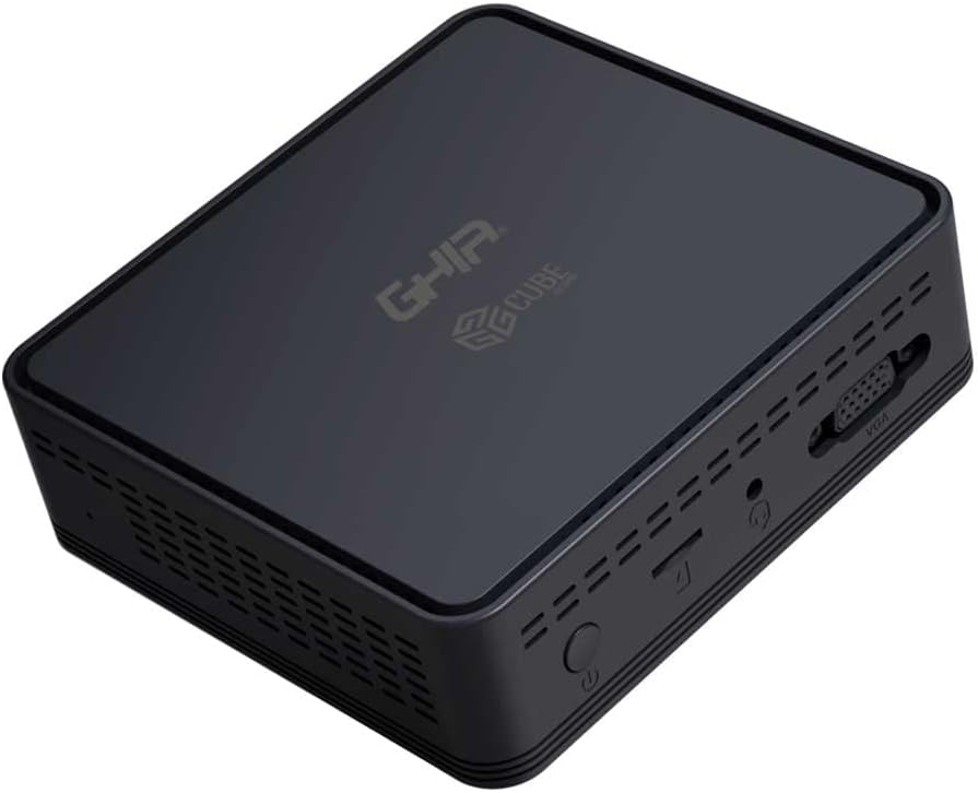 GHIA Mini PC GCUBE MHCP. CPU Intel Celeron N4020 Dualcore 1.10 GHz, 4GB ...