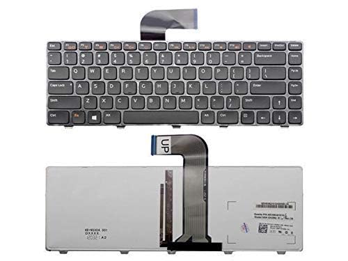 TechSonic Laptop Keyboard Compatible for Dell XPS L502, N4110, 4110 ...