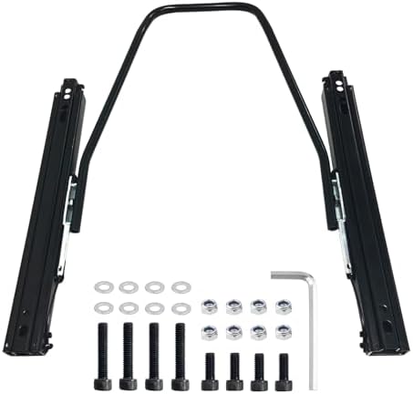 Amazon.com: MOYZXC Seat Sliders, Dual Locking Seat Mounting Track ...