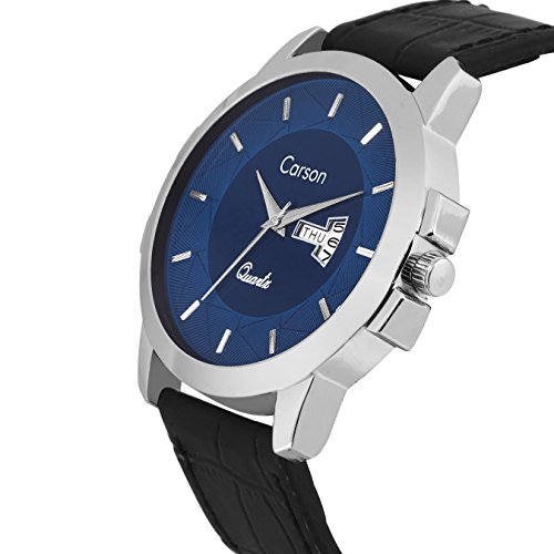 CARSON Analogue Blue Dial Men's Watch - Cr7116 : Amazon.in: Fashion