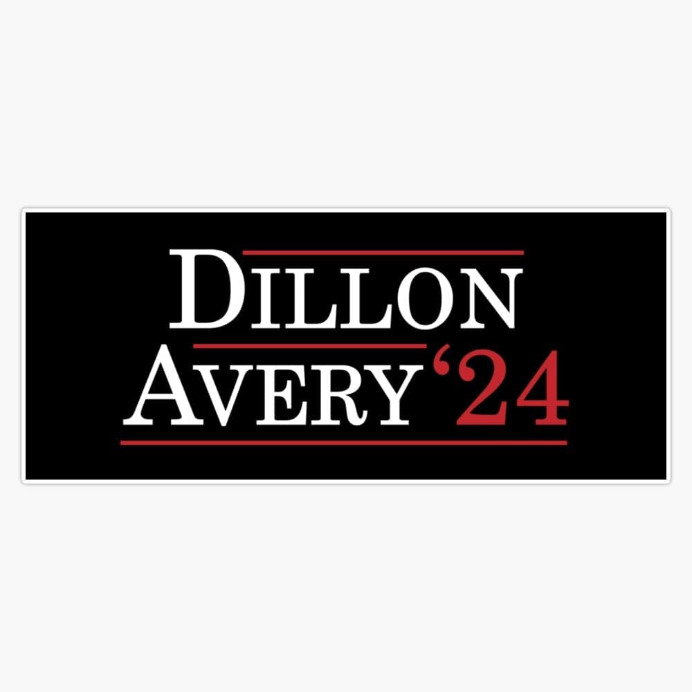 Amazon.com: Dillon Avery '24 Bumper Sticker Vinyl Decal 5" : Sports ...