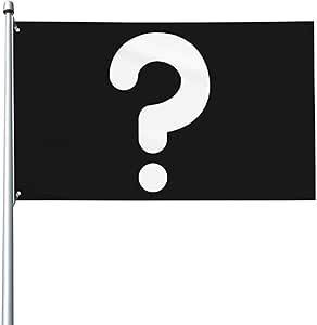 Amazon.com : Question Mark Flag Banner Flags Garden Flag Home House ...
