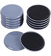 Ezprotekt 4 Pack 9" x 2.5" Rectangle Reusable Furniture Slider and ...