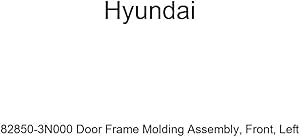 Amazon.com: Genuine Hyundai 82850-3N000 Door Frame Molding Assembly ...