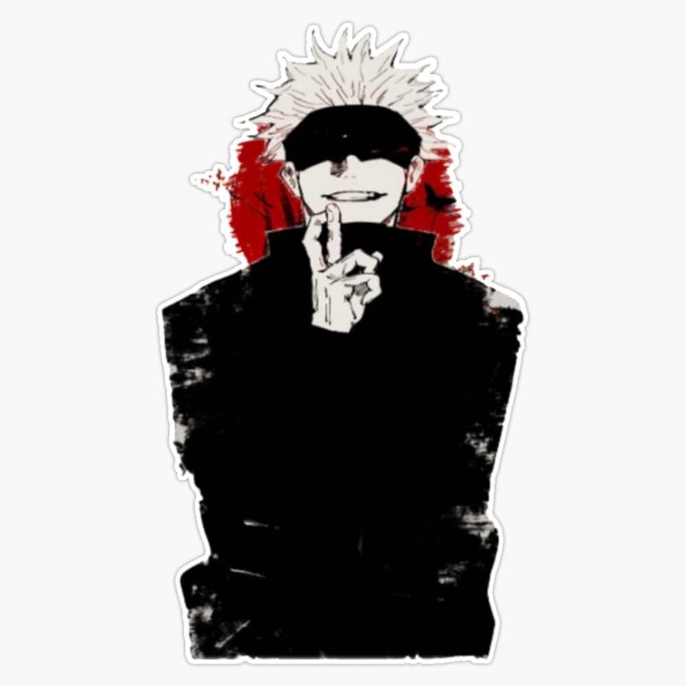 Amazon.com - Jujutsu Kaisen Anime Kawaii sukuna gojo satoru Sticker ...