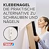 tesa Verstellbarer Klebenagel für Tapeten und Putz - höhenverstellbarer ...