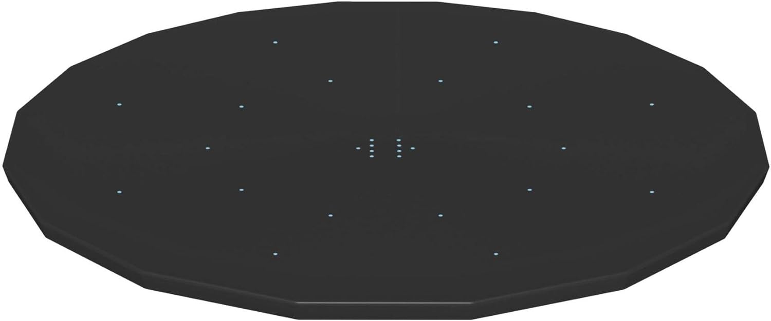 Amazon.com : Bestway Flowclear PVC Round 18 Foot Pool Cover for Above ...