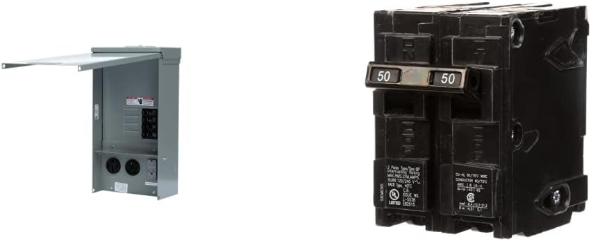 Amazon.com: Siemens TL137US Talon Temporary Power Outlet Panel with a ...