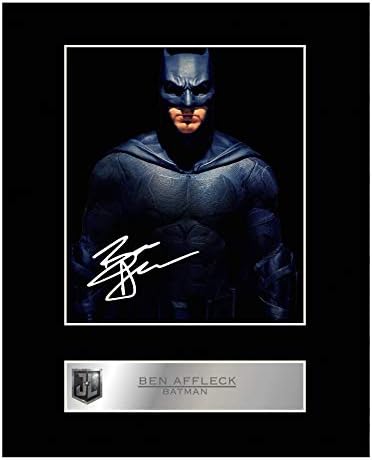 Iconic pics Ben Affleck, Batman Signed Mounted Photo Display Justice ...