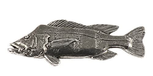 Amazon.com: Peacock Bass, Fish Pin, Pewter, F094, 2”, Amazon, Florida ...