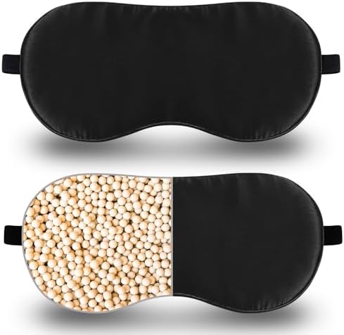 Amazon.com: BeeVines Moist Heat Warm Compress for Eyes, 2 Pack Silk ...