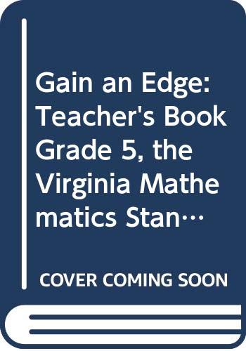 Gain an Edge on the Virginia Mathematics Standards of Learning ...