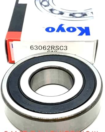 Bearing 6306 2RS,6306 2rs,6306RS,6306 DDU Dimension 30x72x19 KOYO Japan ...