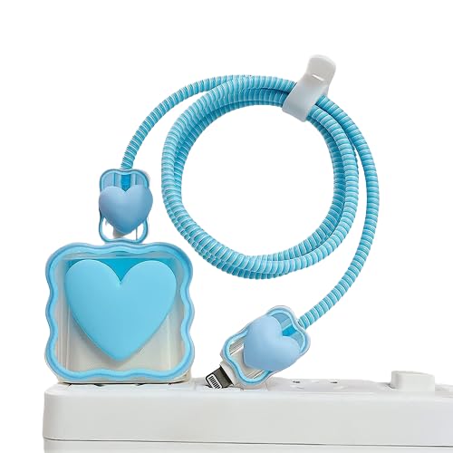 Amazon.in: Buy Soomio Cute 3D Love Heart Charger Case Cover for iPhone ...