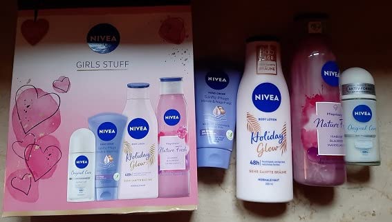 NIVEA Girls Stuff Set, verwöhnendes Beauty Set mit ...