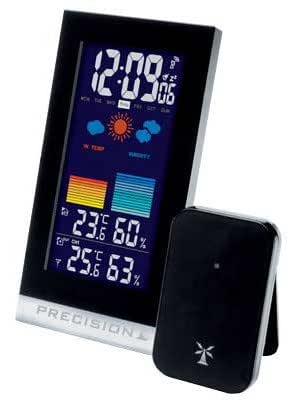 Precision Prec0099 Radio Controlled Weather Station & Clock : Amazon.co ...
