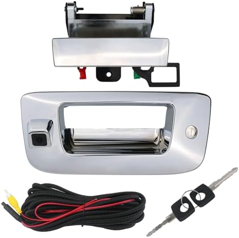 Amazon.com: Backup Camera with Tailgate Handle & Bezel Trim & Lock ...