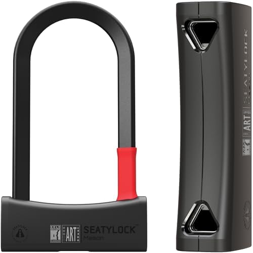 Seatylock Mason Bike U Lock - Patented Heavy Duty Anti Theft Diamond ...