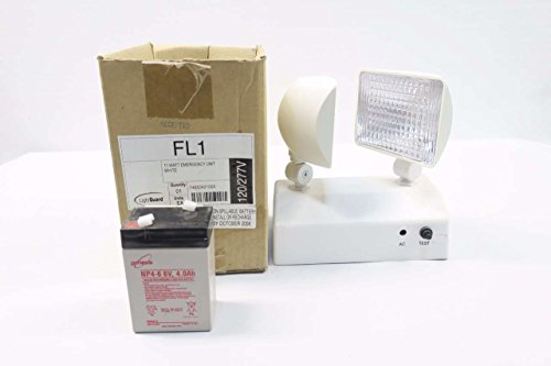 Amazon.com: LIGHTGUARD FL1 11W Emergency Light Unit White 120/277V-AC ...