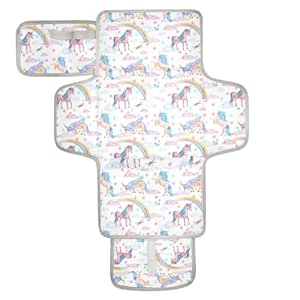 Amazon.com : Portable Changing Pad for Baby - Magic Unicorns Waterproof ...